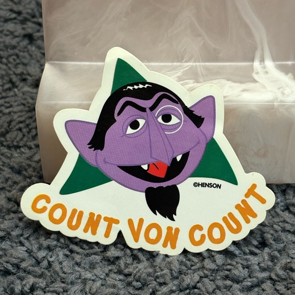 Sesame Street | Accents | Nwt Count Von Count From Sesame Street Big ...